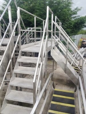 Various Used Stainless Steel Access Steps & Gantry|PPM Ltd