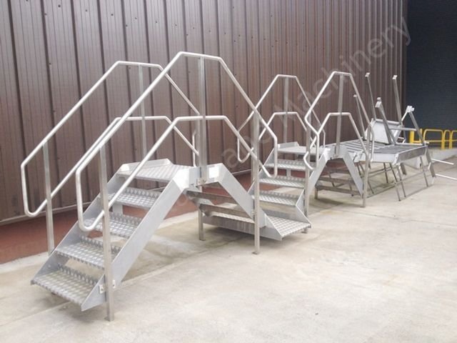 Various Used Stainless Steel Access Steps & Gantry|PPM Ltd
