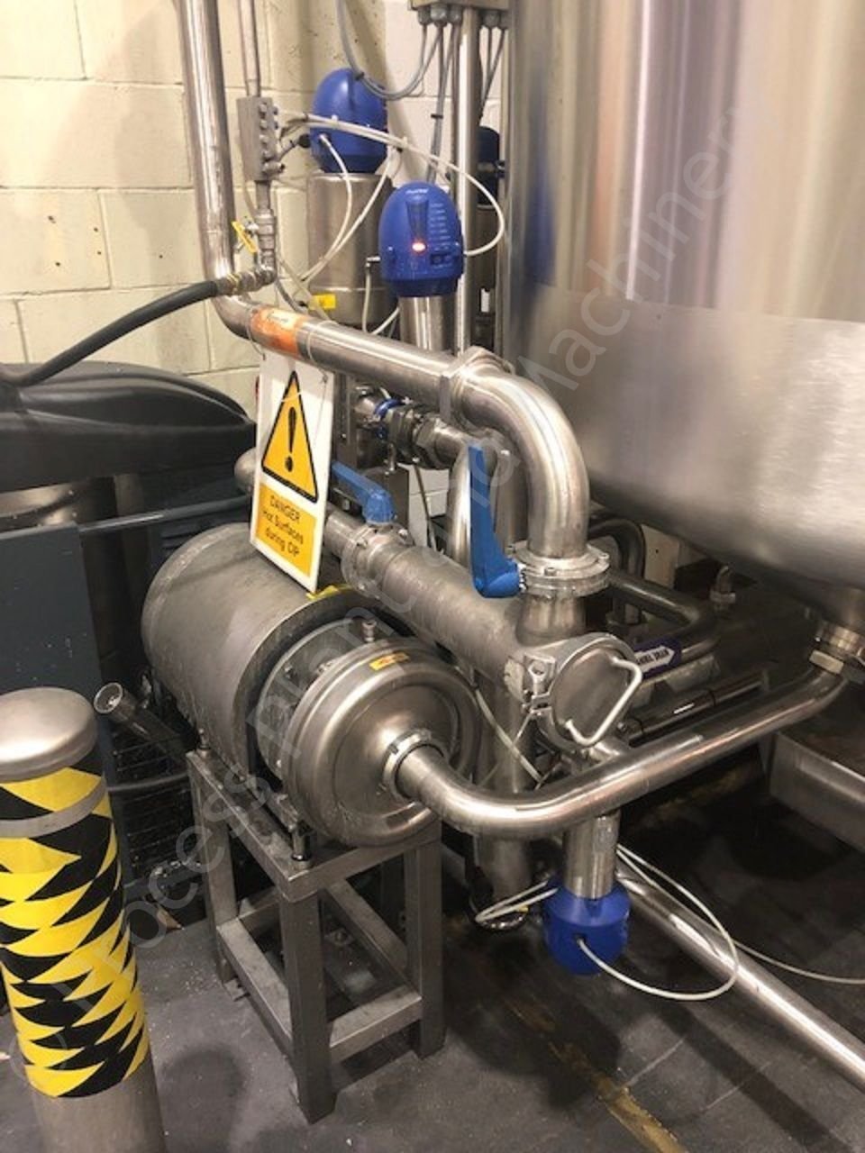 Used Tetra Pak Almix Scanima STM-3000V High Shear Liquid Powder Mixer ...